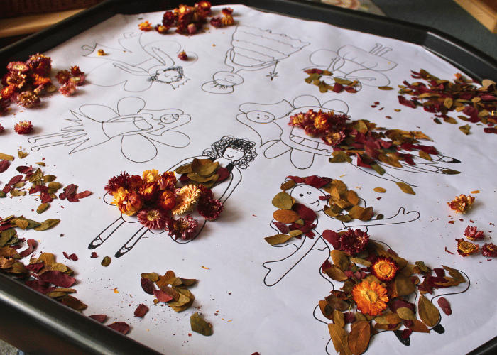 Autumn Tuff Tray Ideas with Nature | YPO