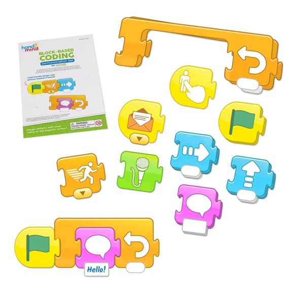 Scratch Junior Cards Magnetic Demonstration Set - 170 Pieces | STEM ...