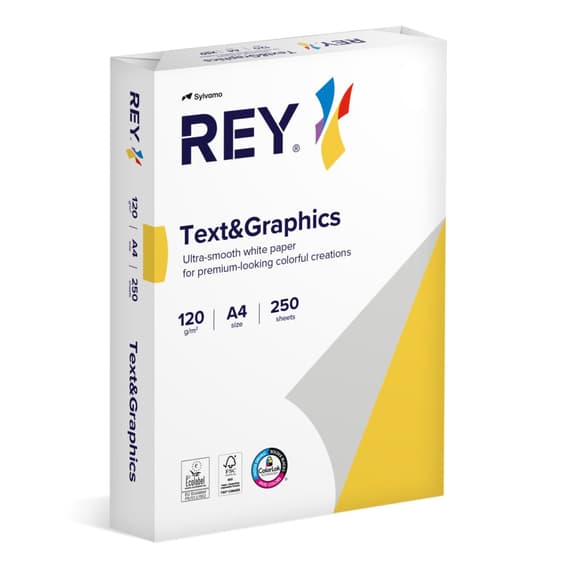 A4 Rey Text and Graphics Paper 120gsm - 250 Sheets | A4 Printer ...