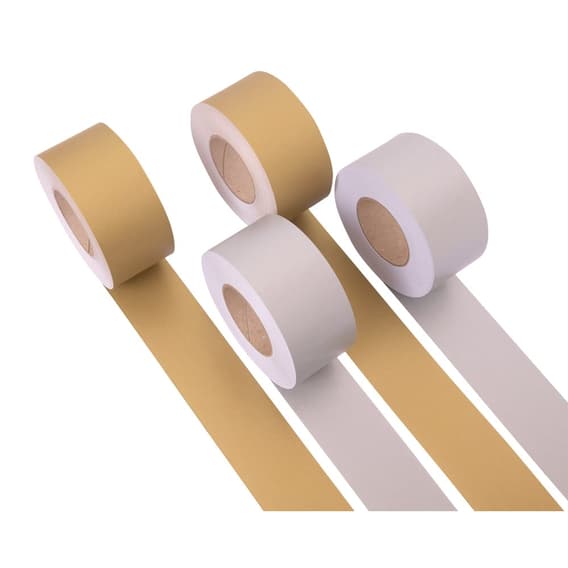 Straight Edge Paper Border Rolls Assorted Matt Metallic Tones 48mm x ...
