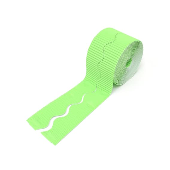 Border-It® Corrugated Border Roll 57mm x 15m - Nile Green | Border ...