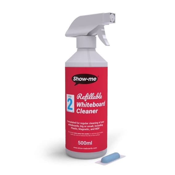Show-me Refillable Whiteboard Cleaner Starter Set | Whiteboard Markers ...