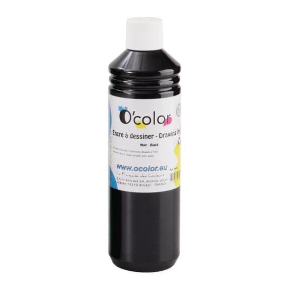 YPO Drawing Ink Black - 500ml | Paint & Accessories | YPO