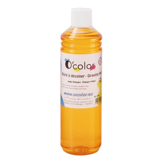 YPO Drawing Ink Yellow 500ml | Paint & Accessories | YPO