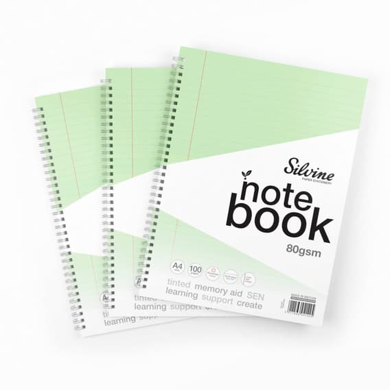 Tinted SEN A4 Notebooks Pastel Green | Notebooks | YPO