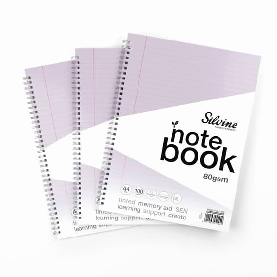Tinted SEN A4 Notebooks Pastel Violet | Notebooks | YPO