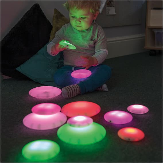 TTS Glow Pebbles - 12 Pack | Light Panels & Accessories | YPO