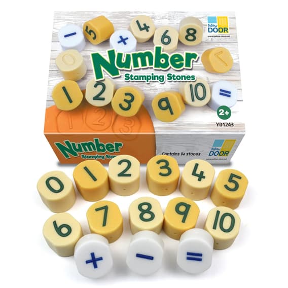 Number Stamping Stones | Counting & Sorting | YPO