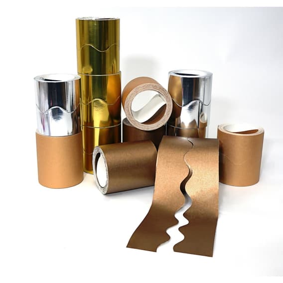 Metallic Card Border Rolls Assortment - Pack of 12 | Border Rolls | YPO
