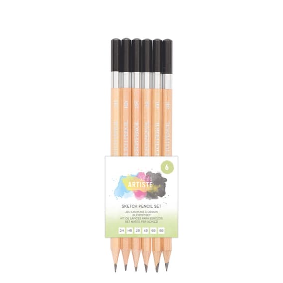 Artiste Sketching Pencils - 60 Pack | Sketching Pencils | YPO