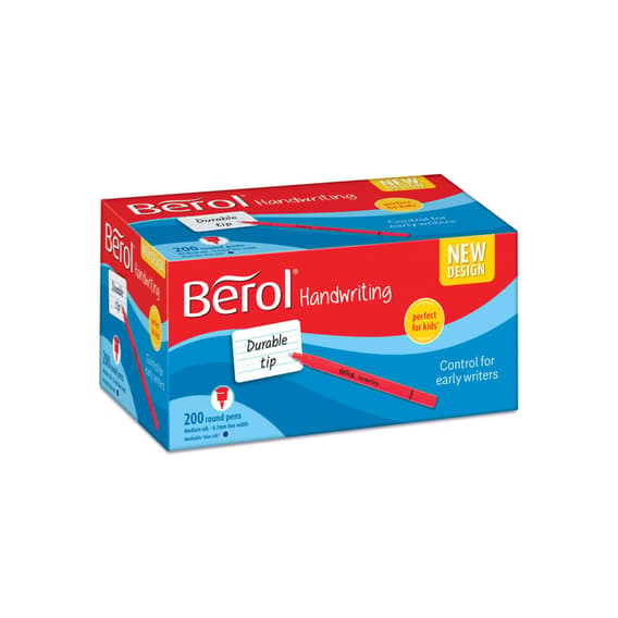 Berol Handwriting Pens Blue - 200 Pack | Handwriting Pens | YPO