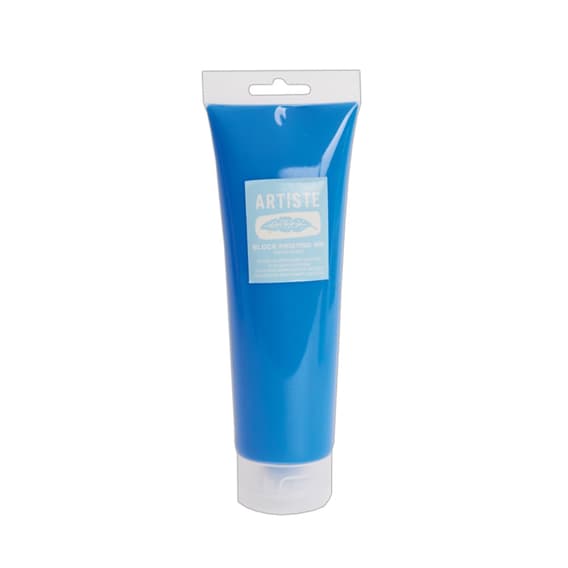 Watercolour Block Printing Ink - Brilliant Blue (300ml Bottle ...