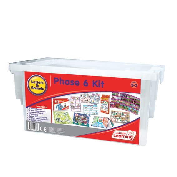 Letters and Sounds - Phase 6 Kit | Phonics | YPO