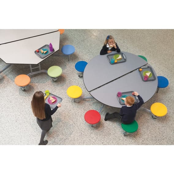 8 Seater Round Folding Table - 685(H) x 2155mm(Dia) | Foldaway Tables ...