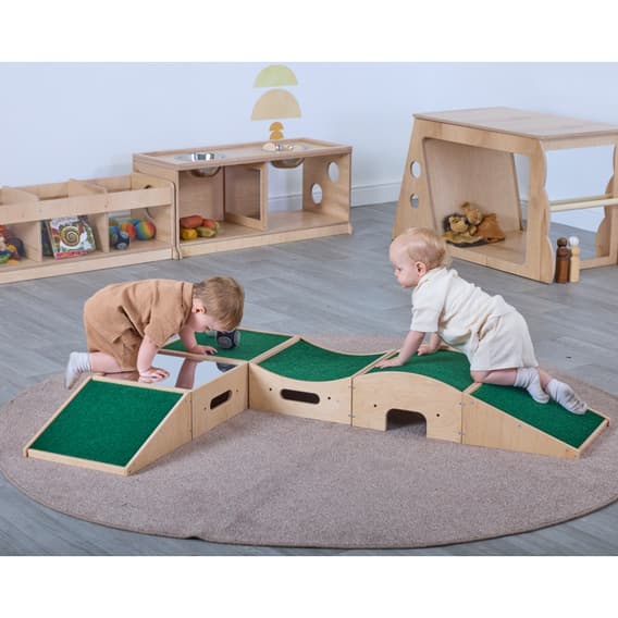 Cosy Crawl N Peep Trekker Trail | Climbing Frames | YPO