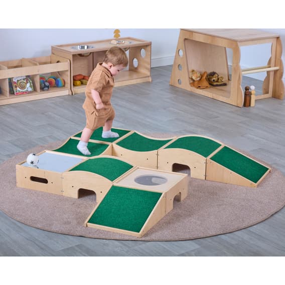 Cosy Crawl N Peep Large Trail Set | Climbing Frames | YPO