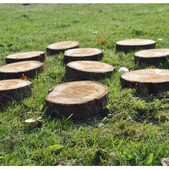 Cosy Natural Stepping Stones - 10 Pack | Gross Motor Skills | YPO