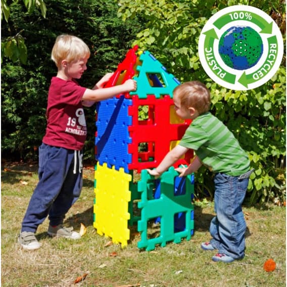 XL Polydron Set 1 – Set of 12 Pieces | Construction Sets | YPO