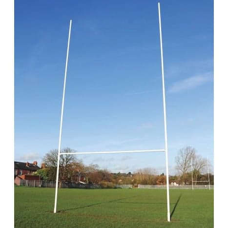 Club/Senior School Socketed Rugby Posts - 10(H) x 5.6(W)m - Supplied ...