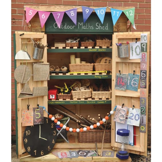 Cosy Maths Outdoor Counting Shed | Storage | YPO