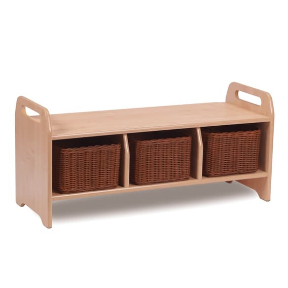 Storage Bench (Large) - With Baskets | Cloakroom Furniture | YPO