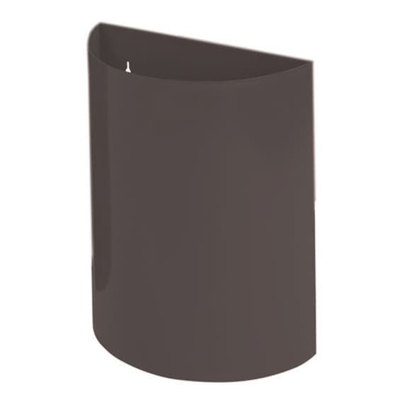 Indoor Wall Litter Bin Black Pack of 2 | Bins | YPO