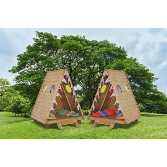 Cosy forest Fern Peephole Duo | Play Houses, Play Sheds & Dens | YPO