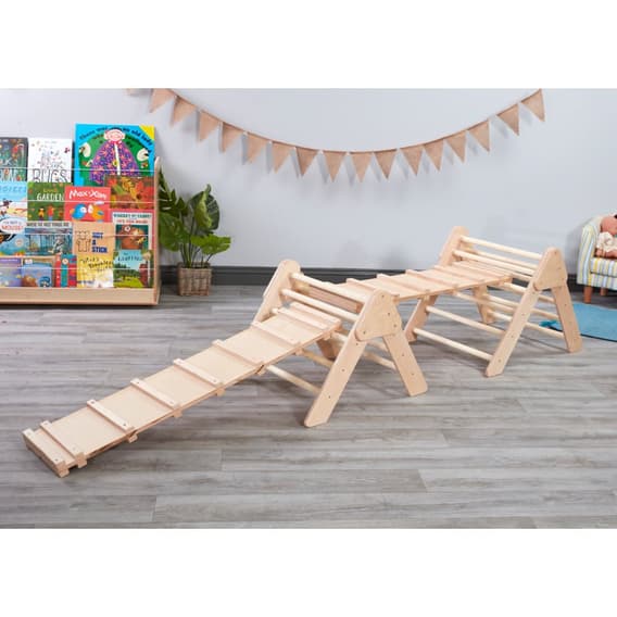 Cosy Pikler Style Clambering Folding Triangles | Gross Motor Skills | YPO