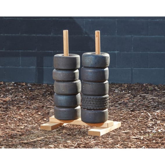 Cosy Wooden Stand For Tiny Tyres - Small | Outdoor Classroom | YPO