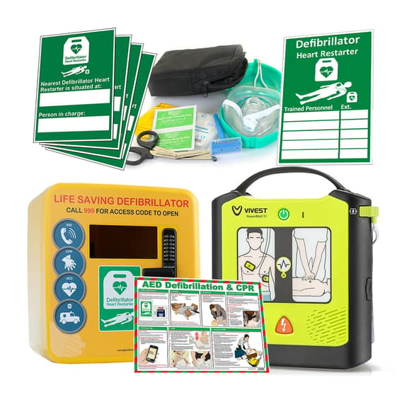 Vivest Power Beat Semi-Auto Defib Outdoor Cabinet Package ...