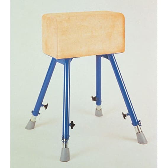 Square Ended Vaulting Buck Gymnastics Apparatus with Castors | Vaulting ...