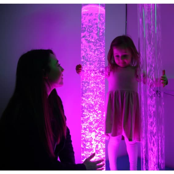 Apollo Creative Touch Reactive Sensory Light Up Bubble Tube - 1(H)m ...
