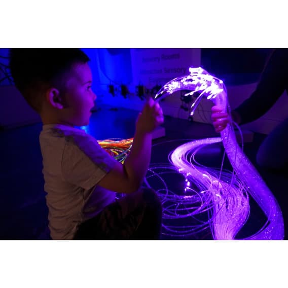 Apollo Creative Clear 2m x 100 Fibre Optic Tails | Lighting & Bubbles | YPO
