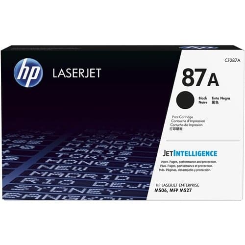 1-OEM Original HP CF287A Toner Cartridge 87A - Black | Ink & Toner | YPO